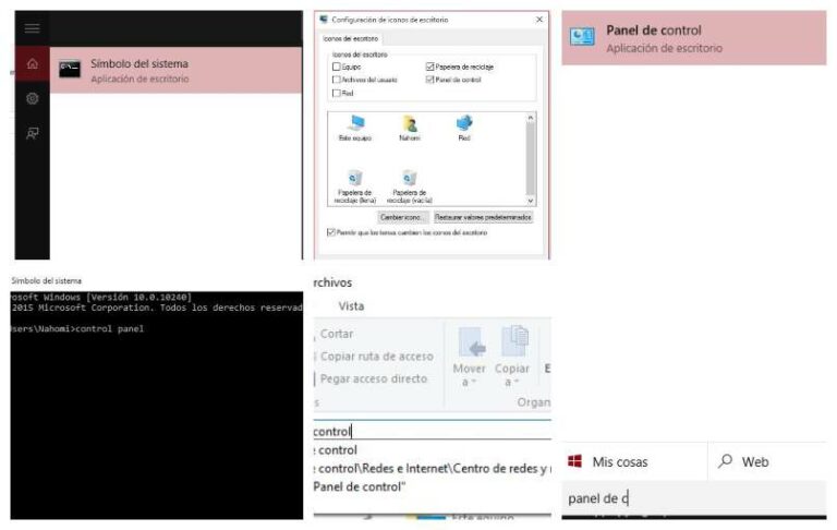 ¿Cómo abrir el panel de control en mi PC Windows 11 o 10? - Los mejores ...
